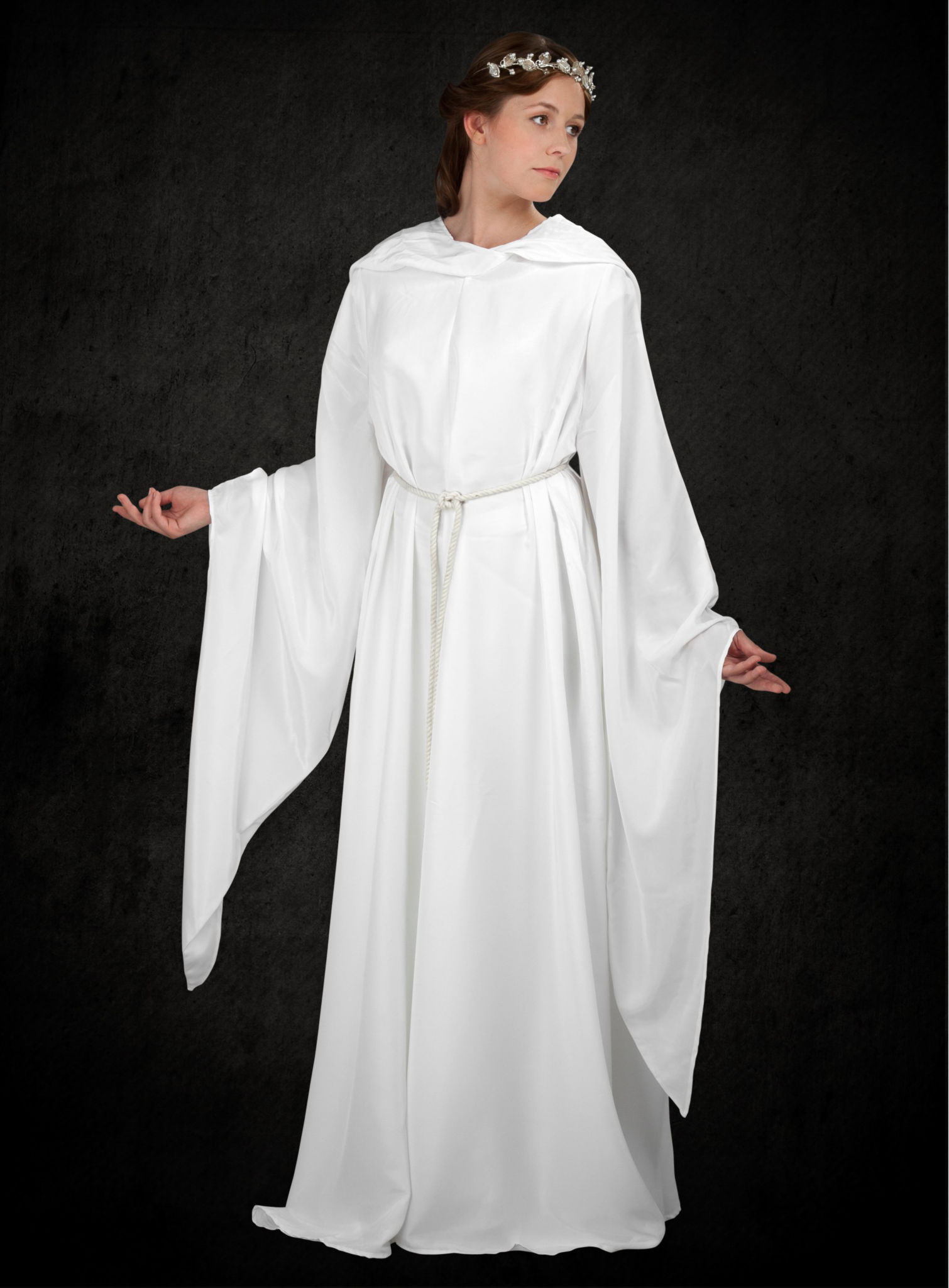 White Robe with Hood