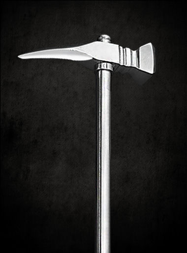 German Martel-de-fer - Sturdy replica of a German iron hammer